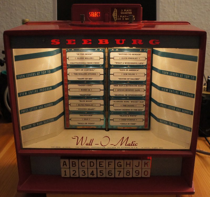 Restaurierung Seeburg 3W100 Wallbox